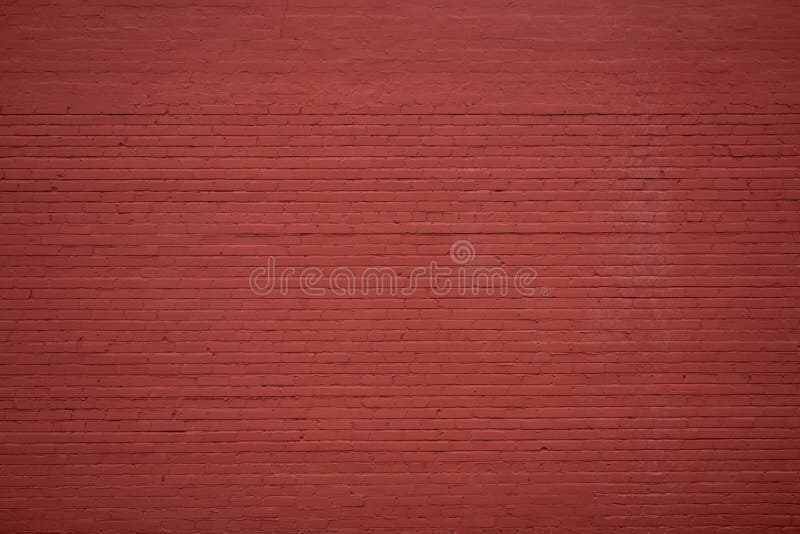 Retro Solid Dark Red Brick Texture Background Stock Image - Image of ...