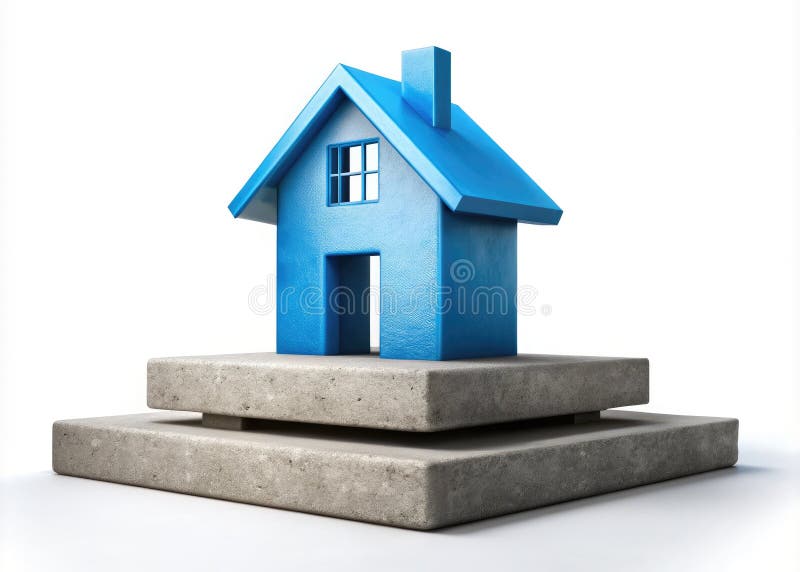 Solid Foundation for a Secure Future 3D Model of a Residential Building ...