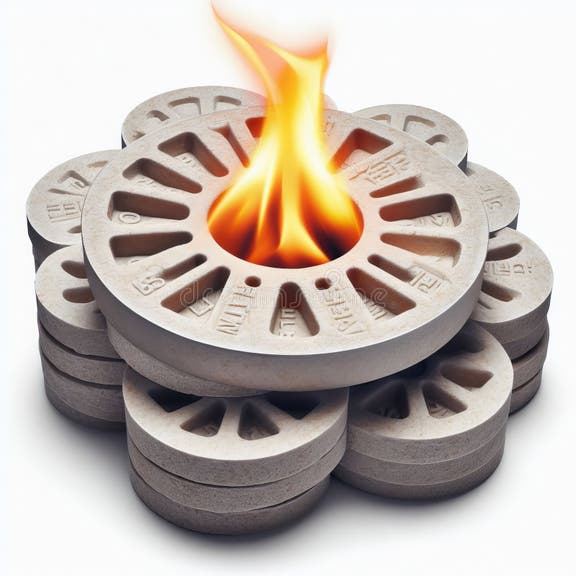 Solid Fuel Tablets Compact Tablets Made from Combustible Maeria Stock ...