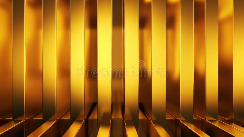 Solid gold bars silhouette stock illustration. Illustration of ...