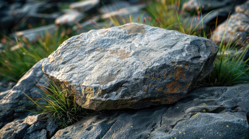 Solid Granite Boulder in Natural Setting - Heavy Rock Stone for ...