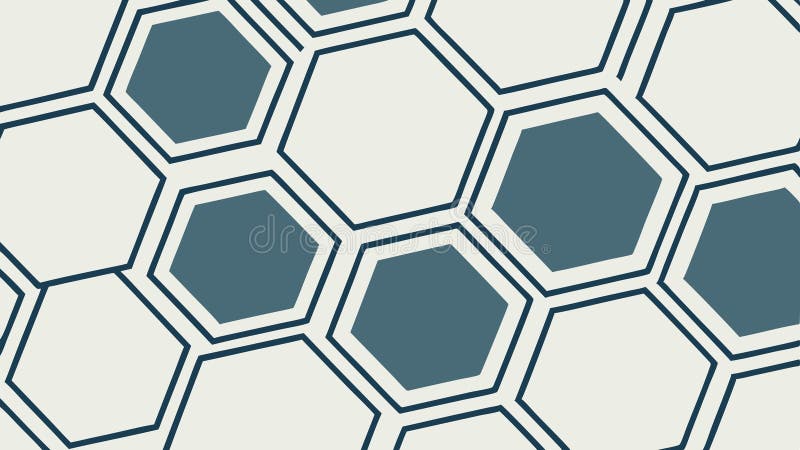 Solid Hexagon Tile Pattern for Modern Backgrounds, Vector Design ...