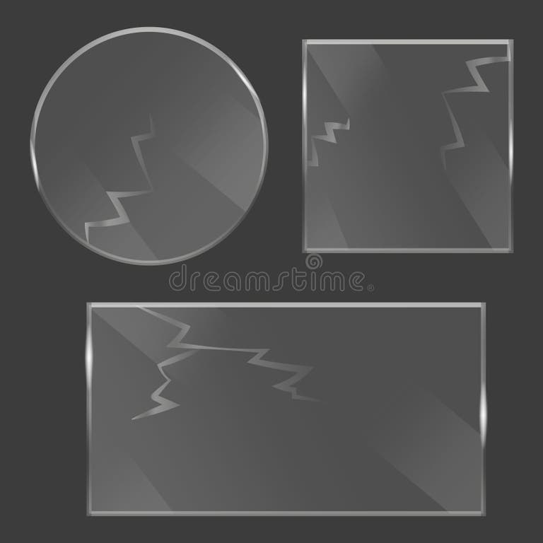 Solid Homogeneous Background. Circular, Square, Rectangular. Shattered ...