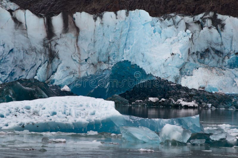 Solid Ice stock image. Image of argentina, blue, rocks - 60214749