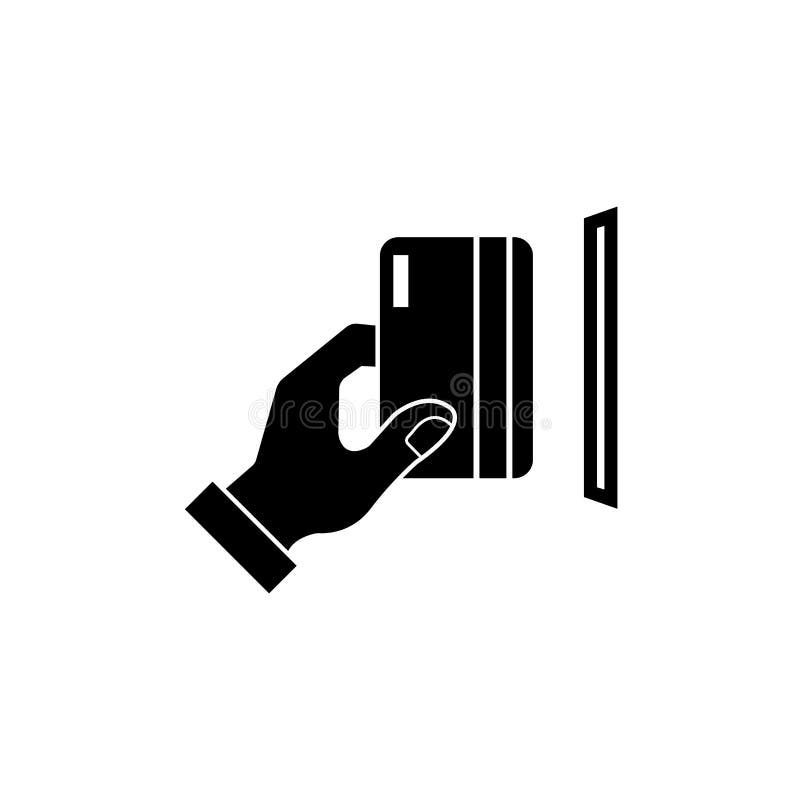 Solid Icons for Business,credit Card,vector Illustrations Stock Vector ...