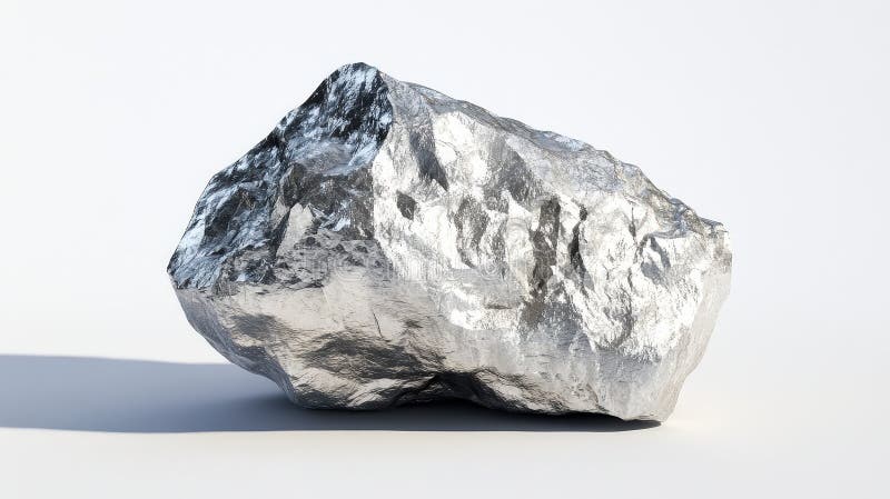 Solid Inorganic Material Rock Formed from Natural Processes Stock ...