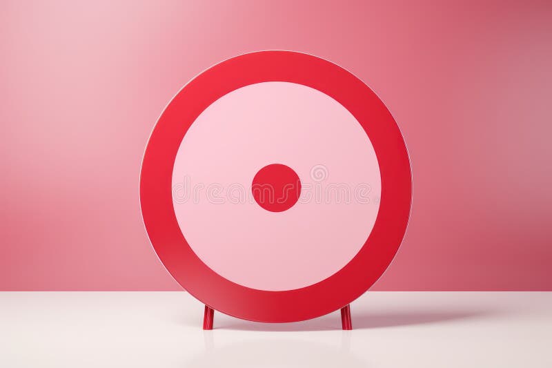 Solid Light Color Background for Target Board AI Generated Stock ...