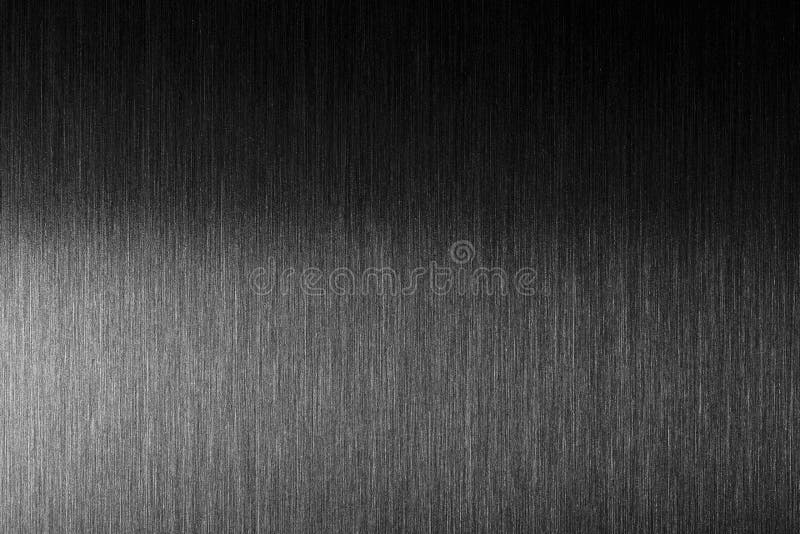 Tough Metal. Brushed Metal with Hard Reflection. Stock Photo - Image of ...