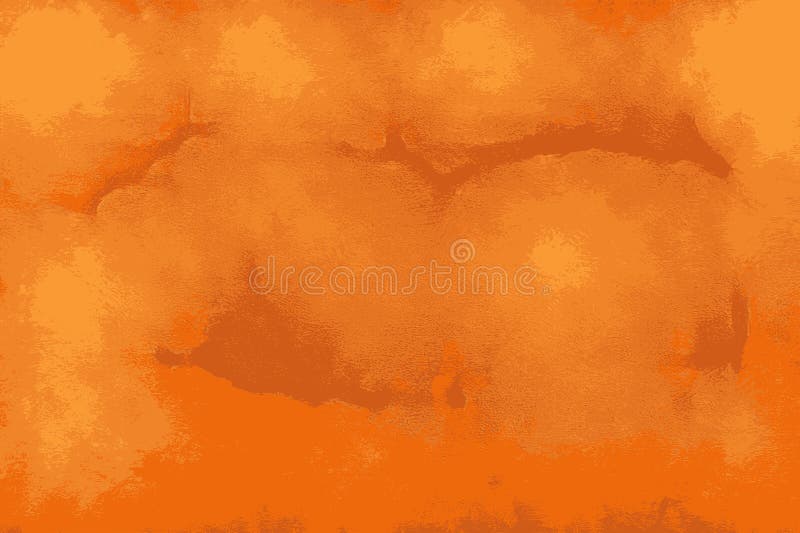 Solid Orange Texture of an Artisanal Wall with Light Reflections Stock ...
