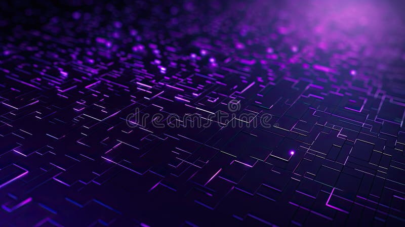 Solid Purple Tech Background Stock Illustration - Illustration of solid ...