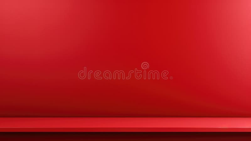 Solid Red Powerpoint Background Stock Illustration - Illustration of ...