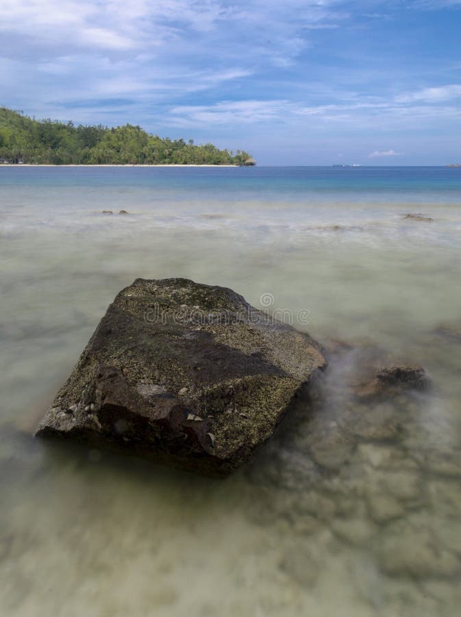 The Solid Rocks at Capuri Beach the Hidden Beaches in West Sumatra ...