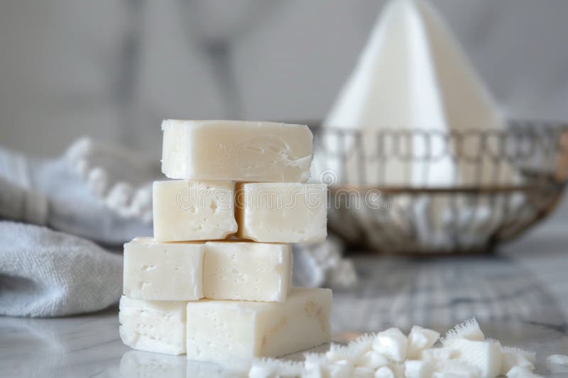 Solid Shampoo Bars Stacked in a Pyramid Shape Stock Photo - Image of ...
