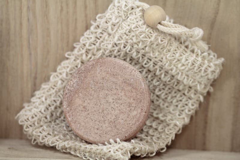 Solid Shampoo and Soap Sachet for Peeling Stock Photo - Image of care ...