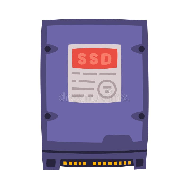 Solid State Drive Stock Illustrations – 2,070 Solid State Drive Stock ...
