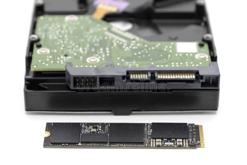 Old HDD or Hard Disk Drive Antique Storage with Pink Stethoscope ...