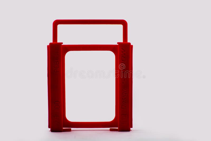 Solid State Drive Plastic Holder Editorial Stock Image - Image of disk ...