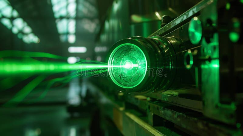 Solid-state Laser Installation in Physical Laboratory Stock Image ...
