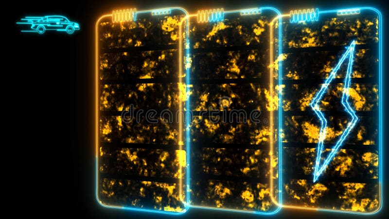 Solid State Powerful Battery Laser Border Orange Blue Loop Energy Fast ...