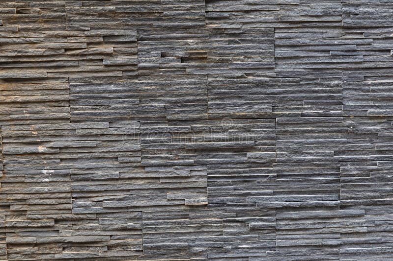 Solid Stone Pattern of Dark Slate, Background Ribbed Horizontal Stripes ...