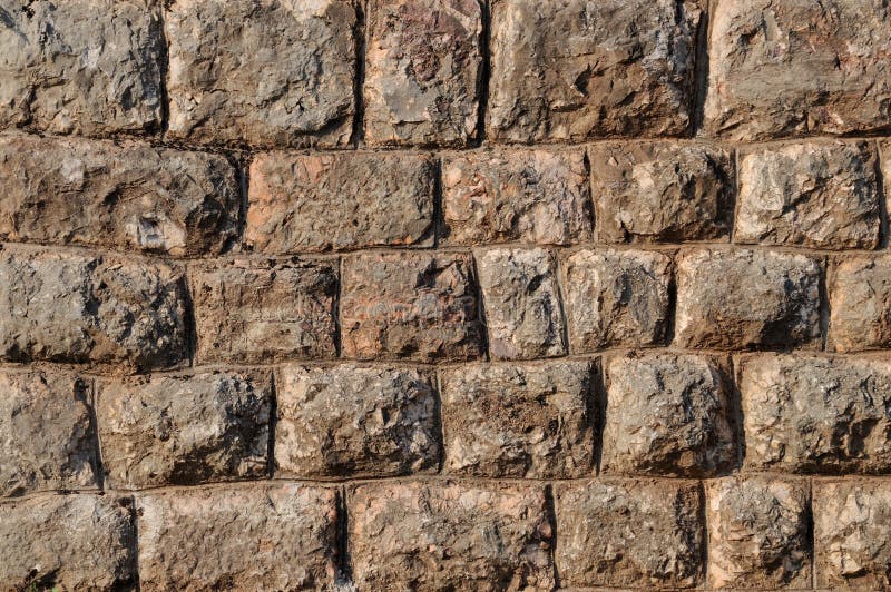 Solid stone wall stock image. Image of solid, stone, backdrop - 19028893
