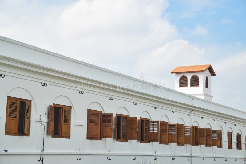 Solid and Strong Building, Heritage of the Netherlands Stock Photo ...