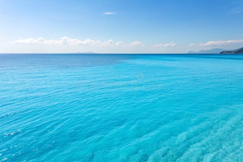 Azure Blue Colour Background Stock Illustration - Illustration of ...