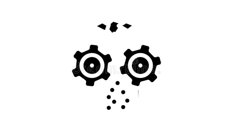 Solid Waste Management Business Glyph Icon Animation Stock Video ...