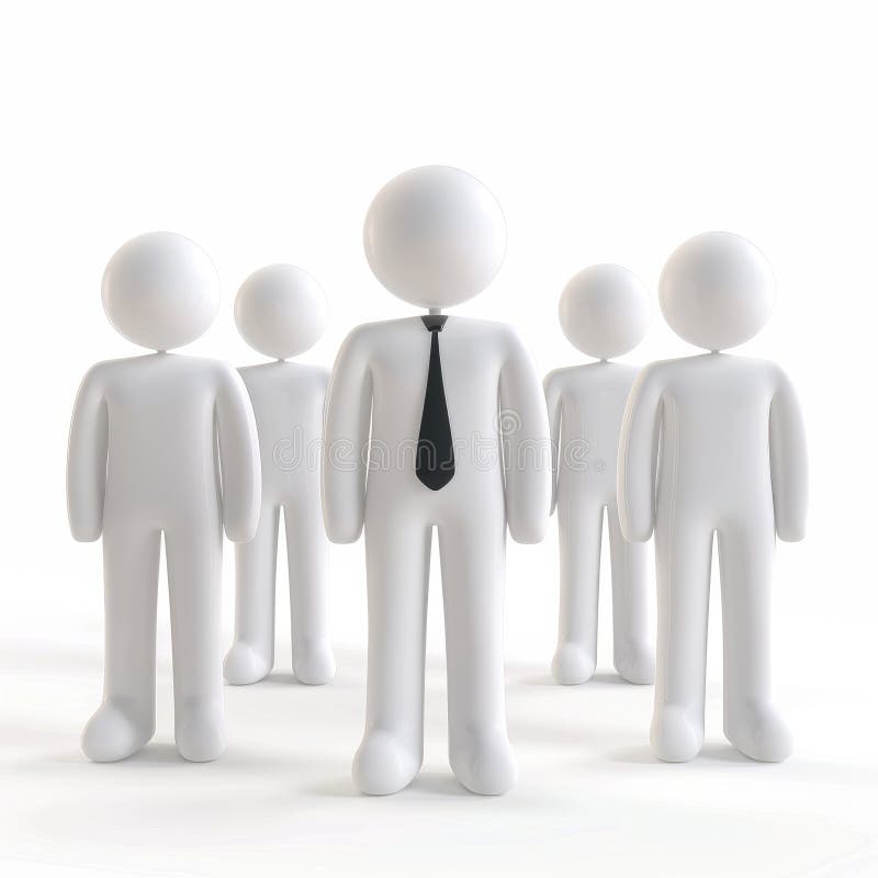 Leadership Team: Successful Business People Collaboration Stock ...