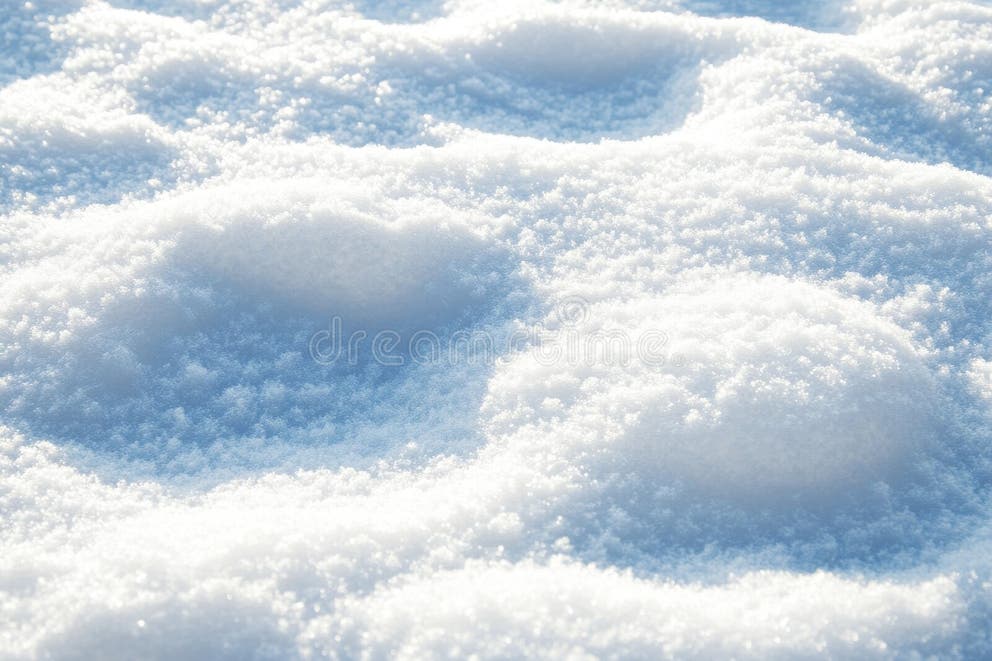 Solid White Snow Surface after a Storm, Snow Texture Stock Illustration ...