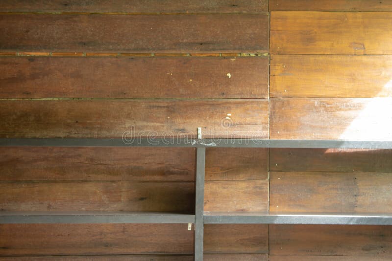 Solid Wood Pattern Used As a Background. Stock Image - Image of ...