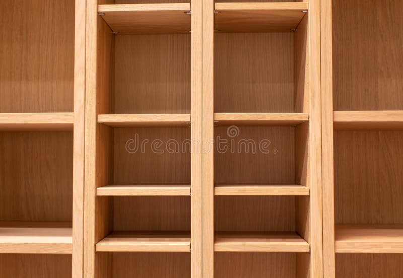 Solid Wood Pattern Used As a Background. Stock Photo - Image of grain ...