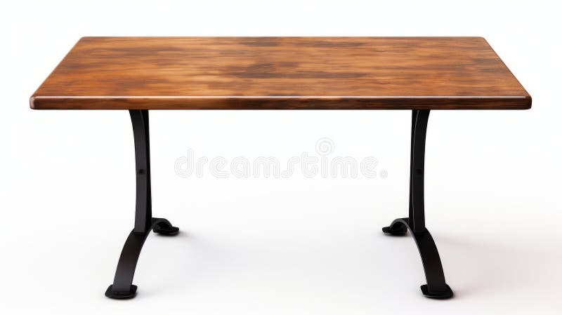 High Resolution Brown Table with Digital Gradient Blends Stock ...