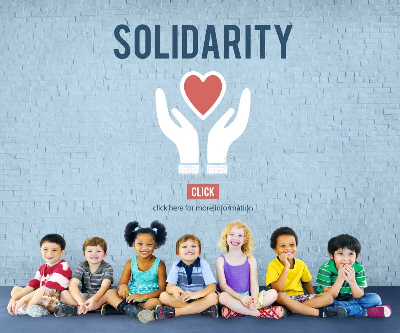 Solidarität TEam Spirit Unity Icon Concept Stockfoto - Bild von ikone ...