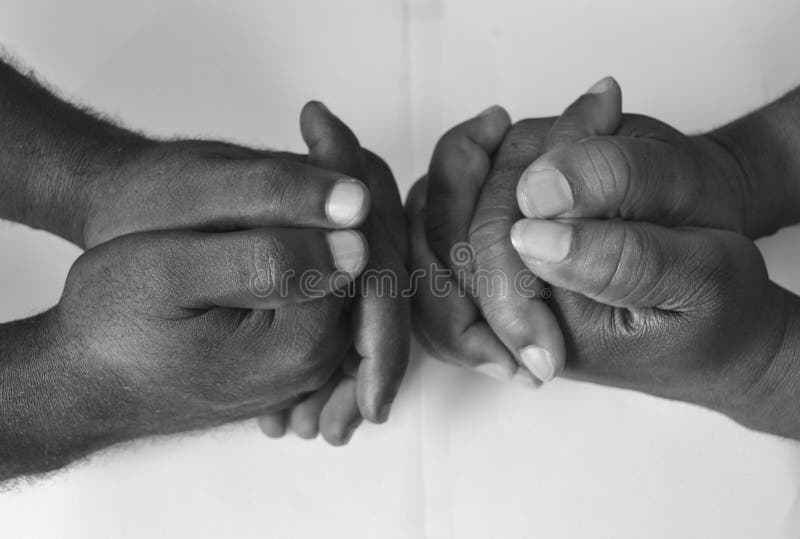 Solidarity Gesture of Hands Stock Photo - Image of bond, gesture: 91335104
