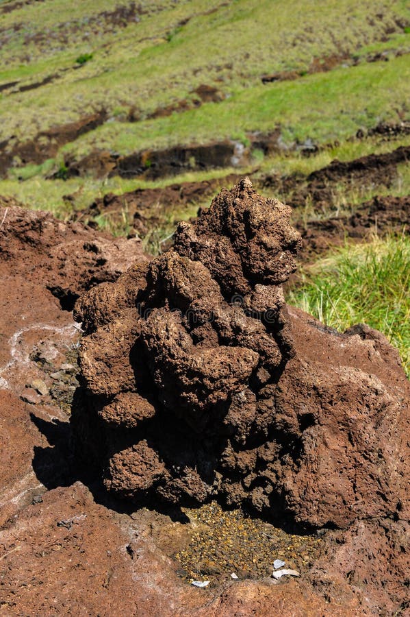 Solidified lava stock photo. Image of blue, formation - 56667926