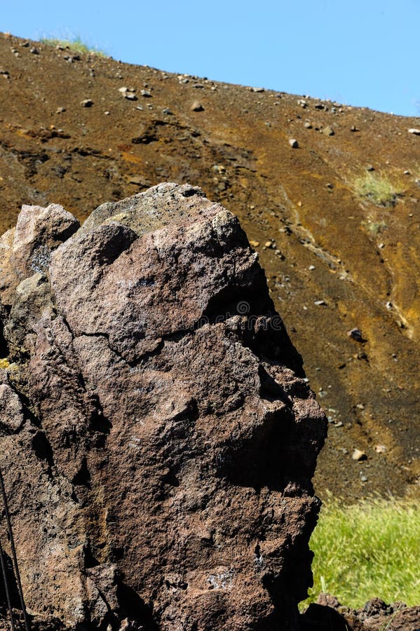 Solidified lava stock photo. Image of latin, central - 56667972