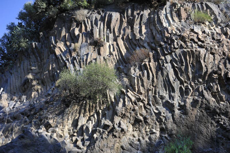 Solidified Lava Layers stock image. Image of flowing - 23632285