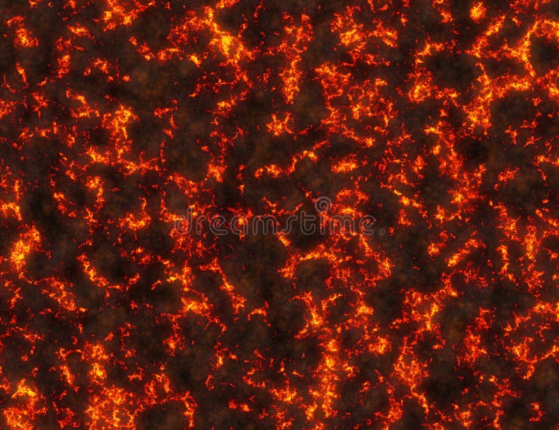 Solidified Lava Texture of Eruption Volcano Stock Illustration ...