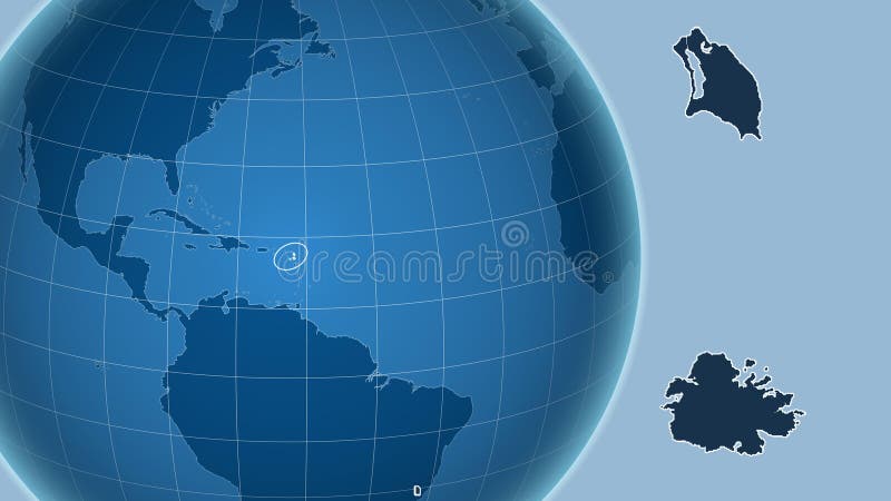 Solido Di Antigua E Barbuda. Composizione Del Paese E Del Mondo ... Solido Di Antigua E Barbuda. Composizione Del Paese E Del Mondo ...