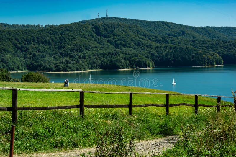 Solina lake editorial photo. Image of bieszczady, famous - 145338991