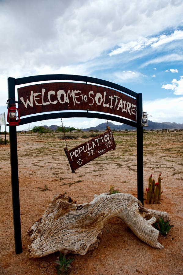 Solitaire, Namibia, Africa stock photo. Image of solitaire - 49656492