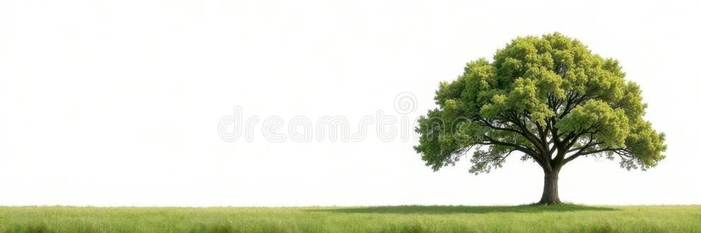 Solitary, Imposing Trees, Pristine White Backdrop , Jungle, Silhouette ...