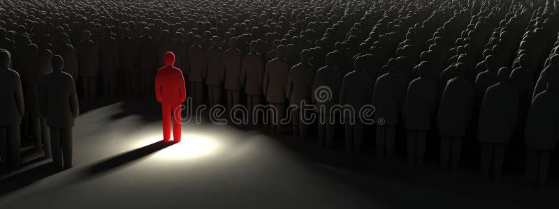 Solitary Stance: Individuality Presence, Visualization of Uniqueness ...