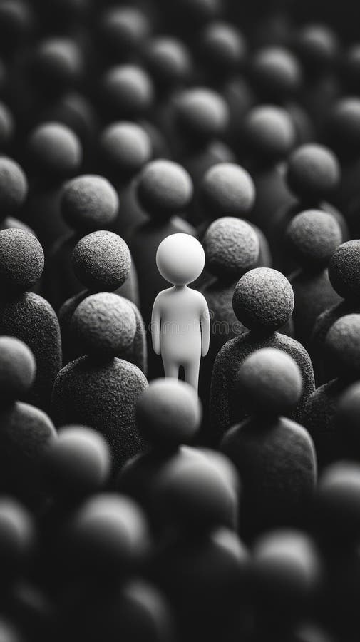 Solitary Stance: Individuality Presence, Visualization of Uniqueness ...