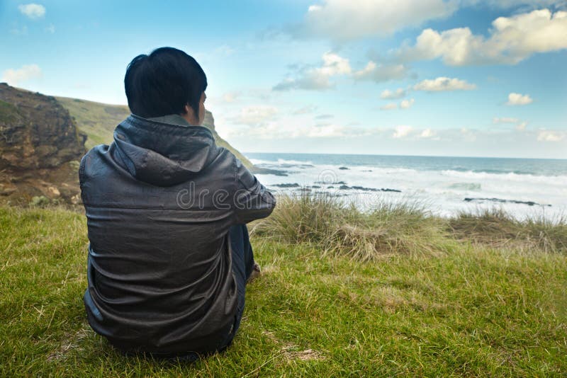 Solitude stock photo. Image of relax, enjoy, single, view - 26923962