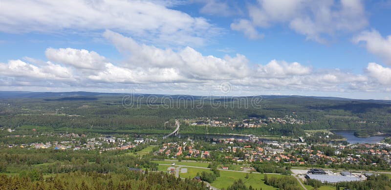 Solleftea stock image. Image of water, capital, house - 153545067