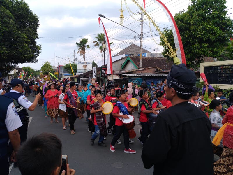 Solo Batik Carnival Culture Editorial Photography - Image of solo ...