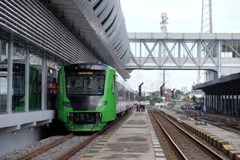 Solo, Central Java / Indonesia - Janury 12 2020 : Sky Bridge between ...
