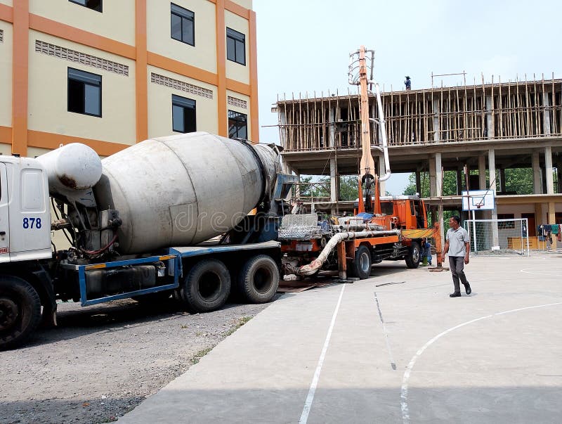 Solo, Central Java, November 29, 2024: the Process of Constructing a ...